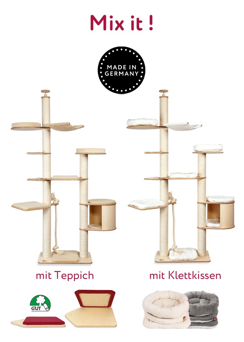 Modular Cat Tree System - Custom Design of Cat Trees for Your Feline ...